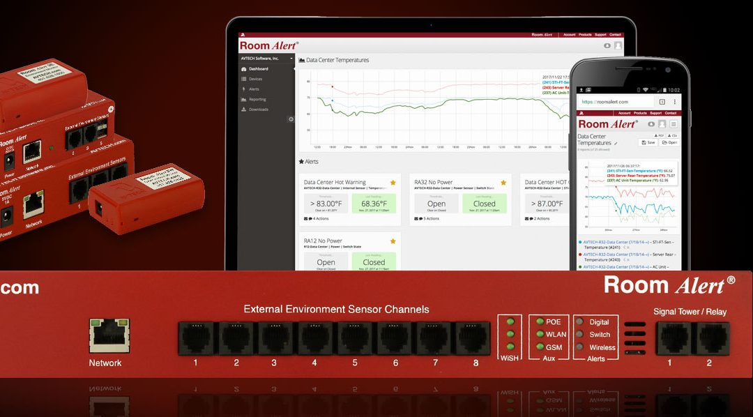 AVTECH Room Alert Övervakningssystem - ABROAD Technology Company